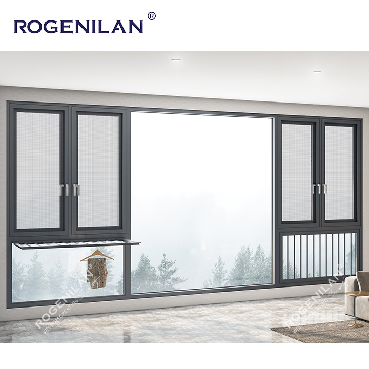 RGNL-110 Series Broken Bridge Casement Windows - Rogenilan