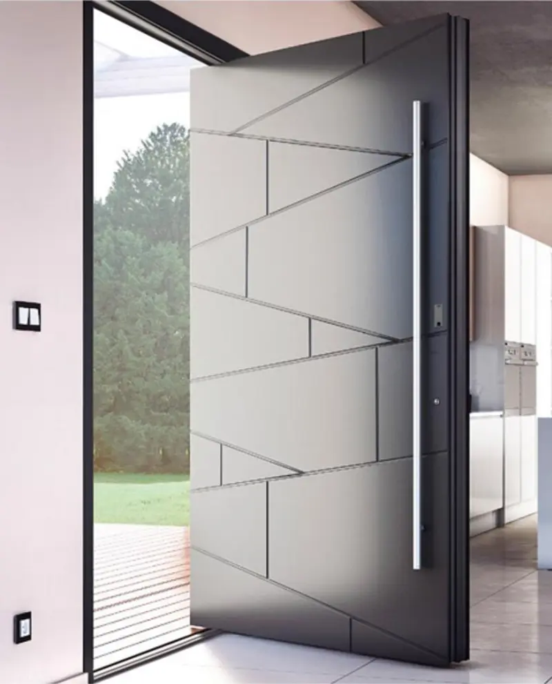 Custom Aluminum Alloy Entry Doors from China: OEM Factory Prices ...